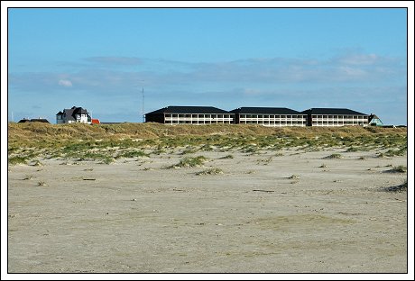 Fanø Vesterhavsbad. Flyfoto optaget af Hans Pors i Silkeborg